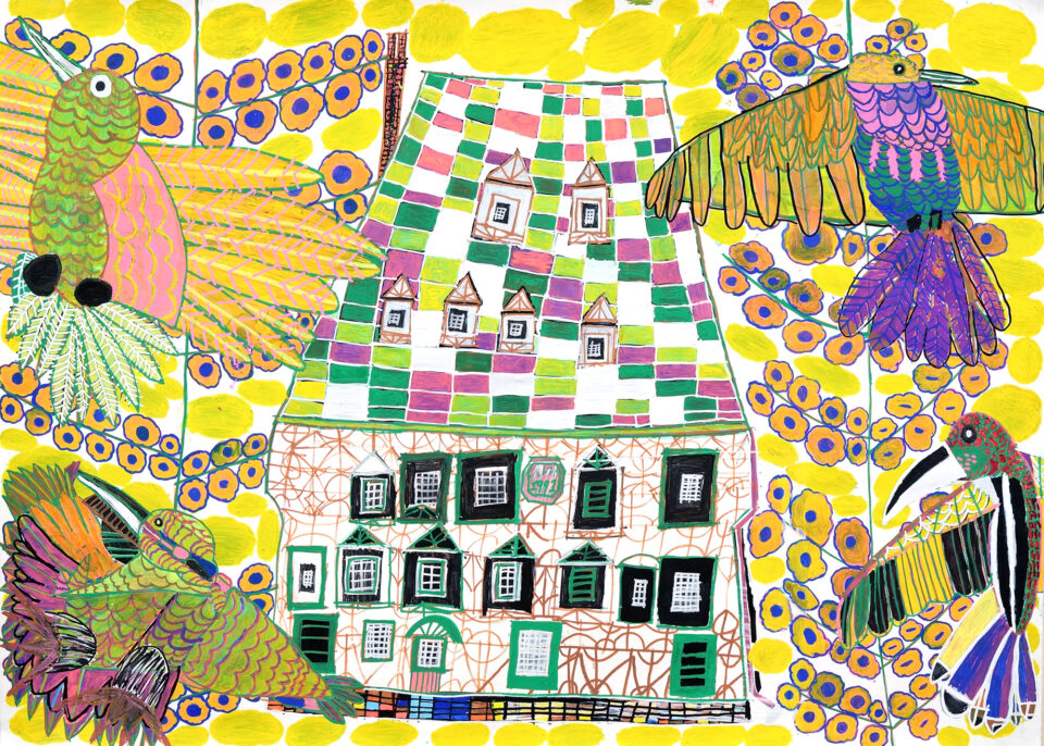 松本五十美「無題」 | ふじのくに障がい者芸術ポータルサイト Findart(ふぁいんだー)