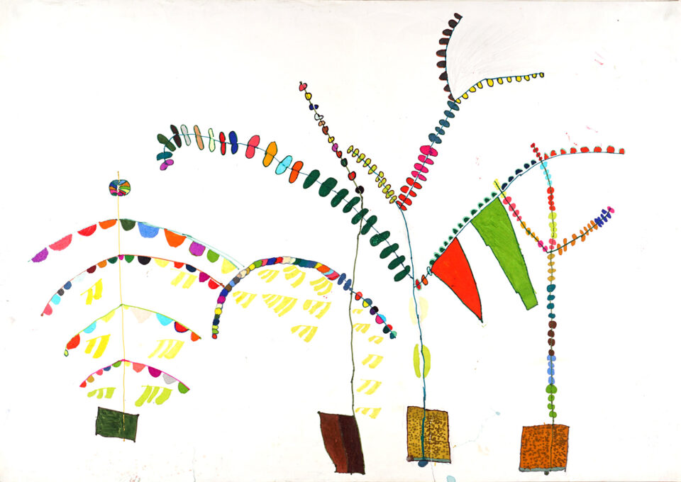 赤堀明和「植物」 | ふじのくに障がい者芸術ポータルサイト Findart(ふぁいんだー)